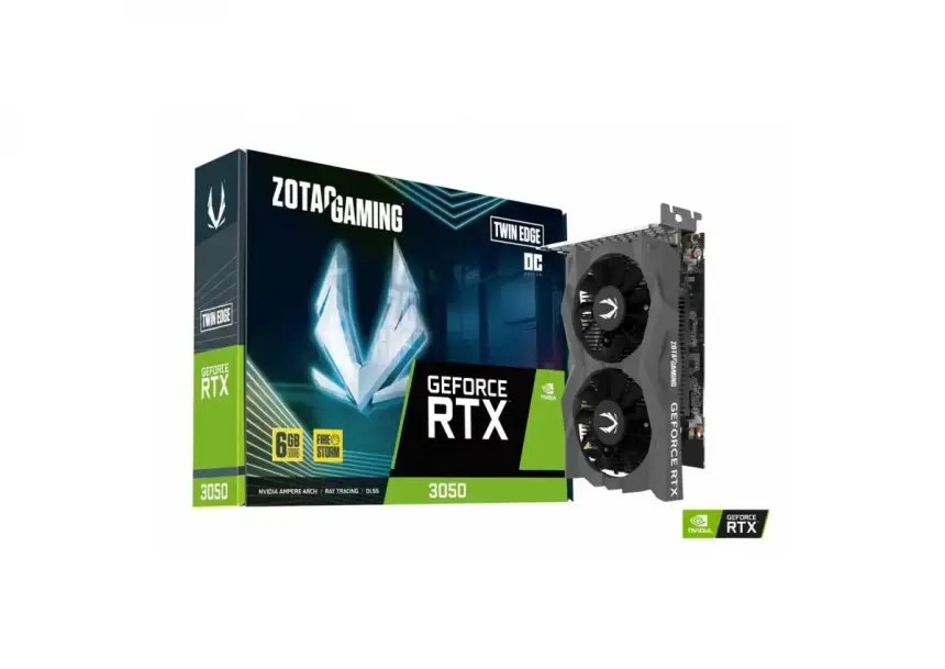 Grafička karta Zotac Gaming Geforce RTX 3050 6GB Twin Edge OC GDDR6 96 bit 3xDP/HDMI