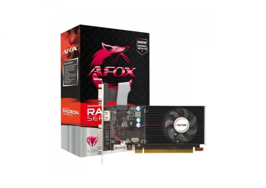 SVGA AFOX R5 230 2GD DDR3 LP/DVI/HDMI/VGA, AFR5230-2048D3L5