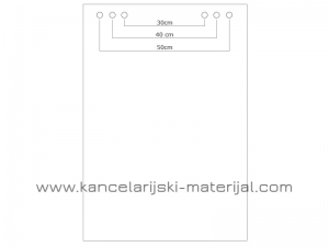 Flipchart blok 20 listova, 65x99cm blanko