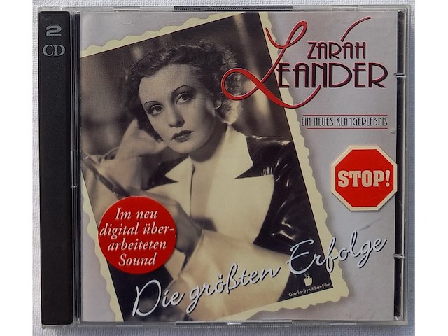 Zarah Leander – Die Größten Erfolge (2 CD)