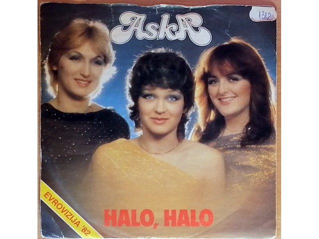 SP ASKA - Halo, halo / Bežim (1982) odlična, NM/VG