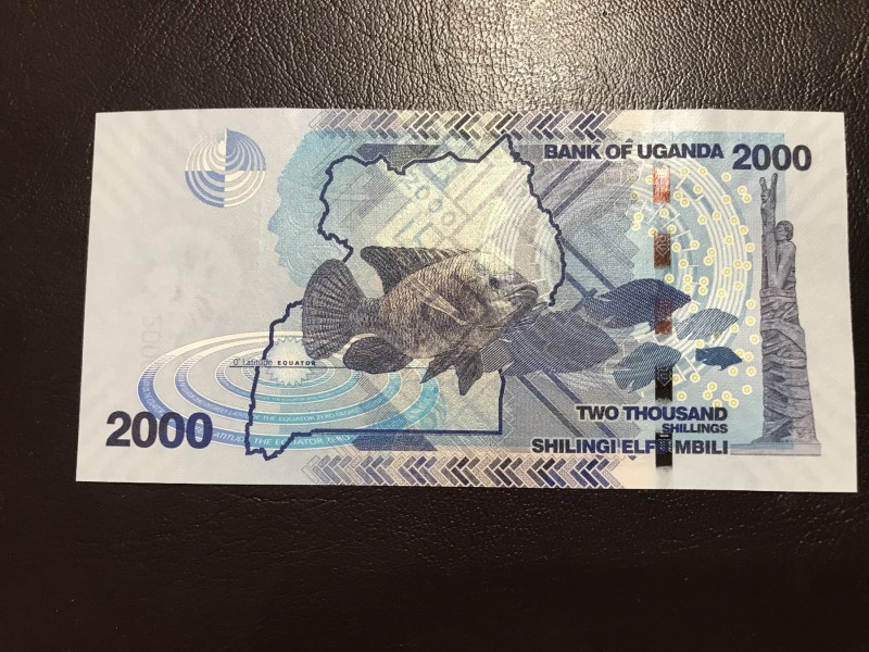 UGANDA 2000 SILINGA. UNC.