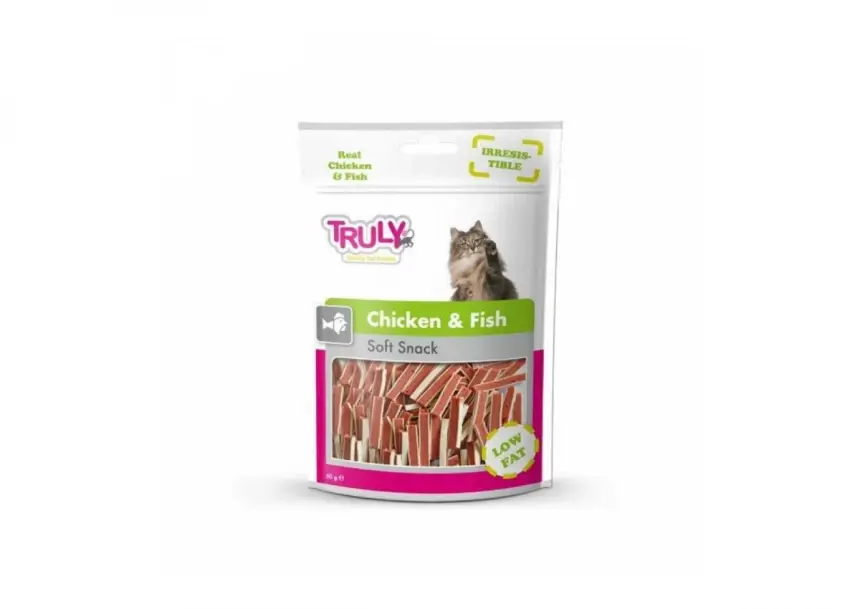 Truly poslastica za macke soft snack piletina, riba 50g