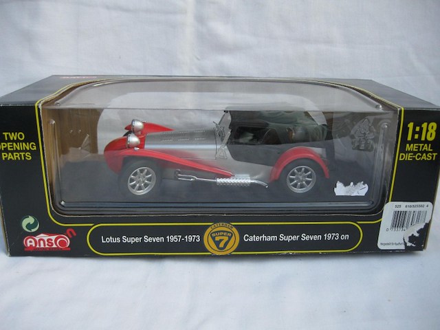 1:18 anson caterham super seven