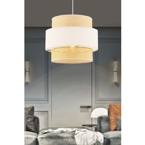 Cascade Hazeran - Camel, White Camel White Chandelier