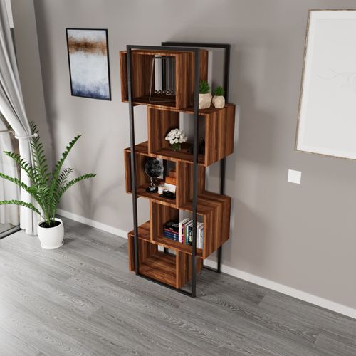 Dekoratif 5 L809 Walnut Multi Purpose Shelf