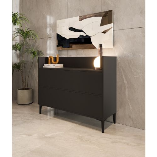 Gale - Anthracite Anthracite Multi Purpose Cabinet