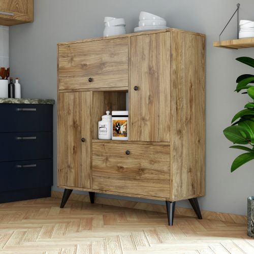 Hercules 3100 Walnut Multi Purpose Cabinet