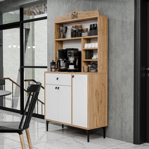 Siesta 5224 Oak White Multi Purpose Cabinet