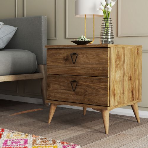 Versa-Ce 3630 Walnut Nightstand