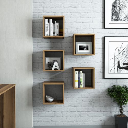 Box - Walnut Walnut Wall Shelf