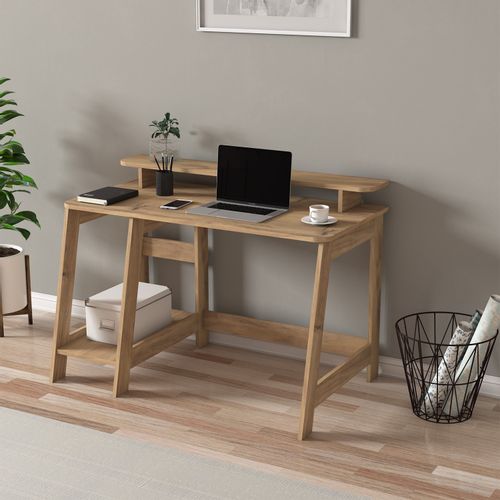 Country - Oak Oak Study Desk