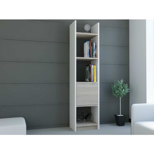 Esbi 103 - White, Cordoba White Cordoba Bookshelf