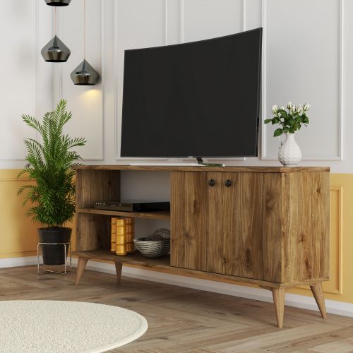 Everest 1570 Walnut TV Stand