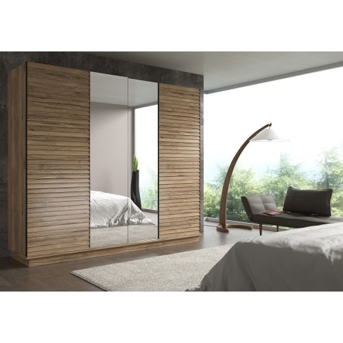 FRN-7003 Walnut Wardrobe