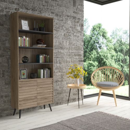 FRN-7009 Walnut Bookshelf