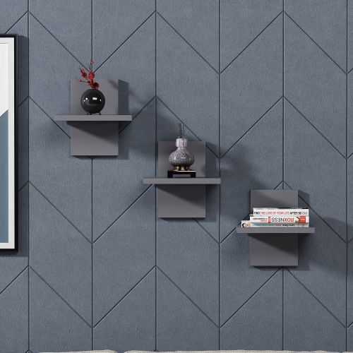 Quincy - Anthracite Anthracite Wall Shelf