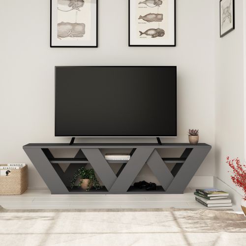 Ralla - Anthracite Anthracite TV Stand