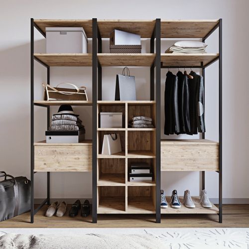 Trend - L603 Oak Wardrobe