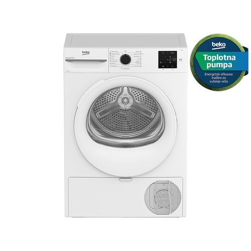 Beko BM3T37230W Mašina za sušenje veša sa toplotnom pumpom, 7 kg