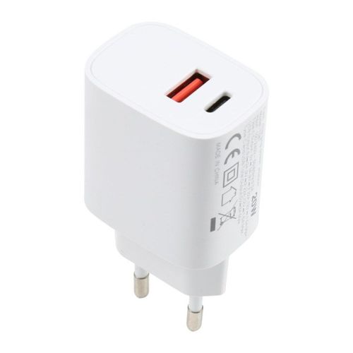 Strujni punjac 1xUSB+ 1xTIP C 20W