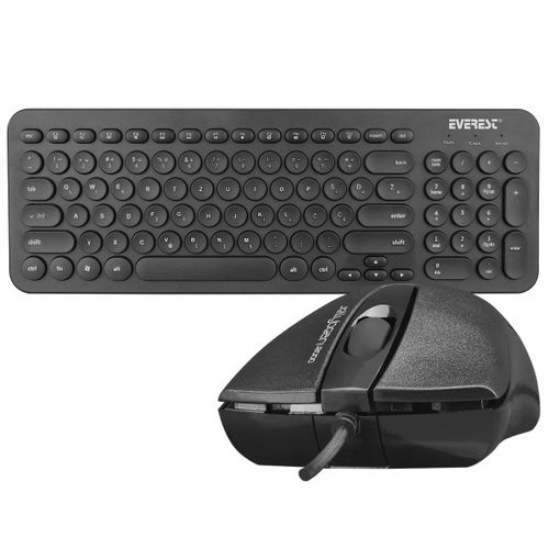 Everest KM-01K Tastatura+miš US