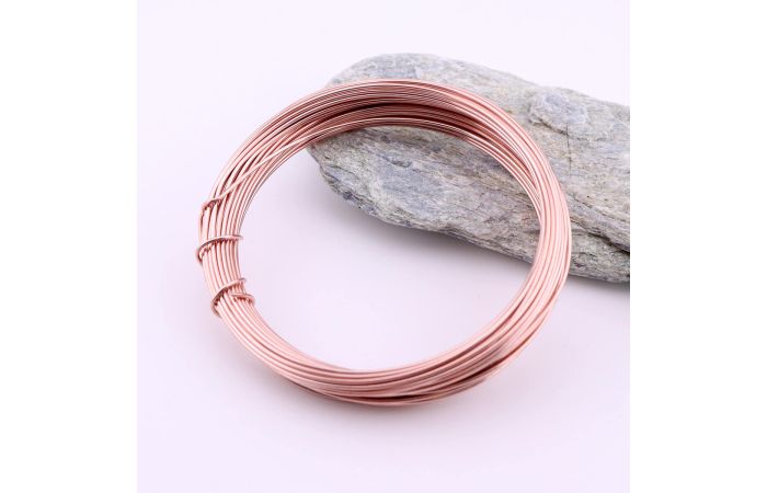 Aluminijumska žica- 1 mm u boji Rose Gold ... AL10RG