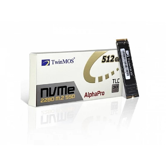 SSD M.2 NVMe TwinMOS 512GB, 3600MBs 3250MBs NVMe512GB2280AP