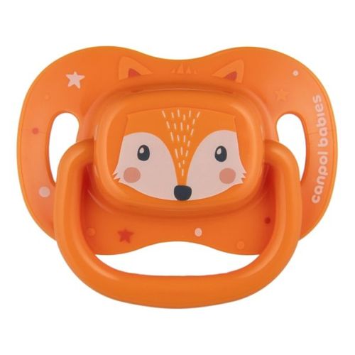 Canpol Babies Silikonska Varalica 6-18M Cute Animals Orange 34/925_Ora