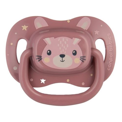 Canpol Babies Silikonska Varalica 6-18M Cute Animals Pink 34/925_Pin