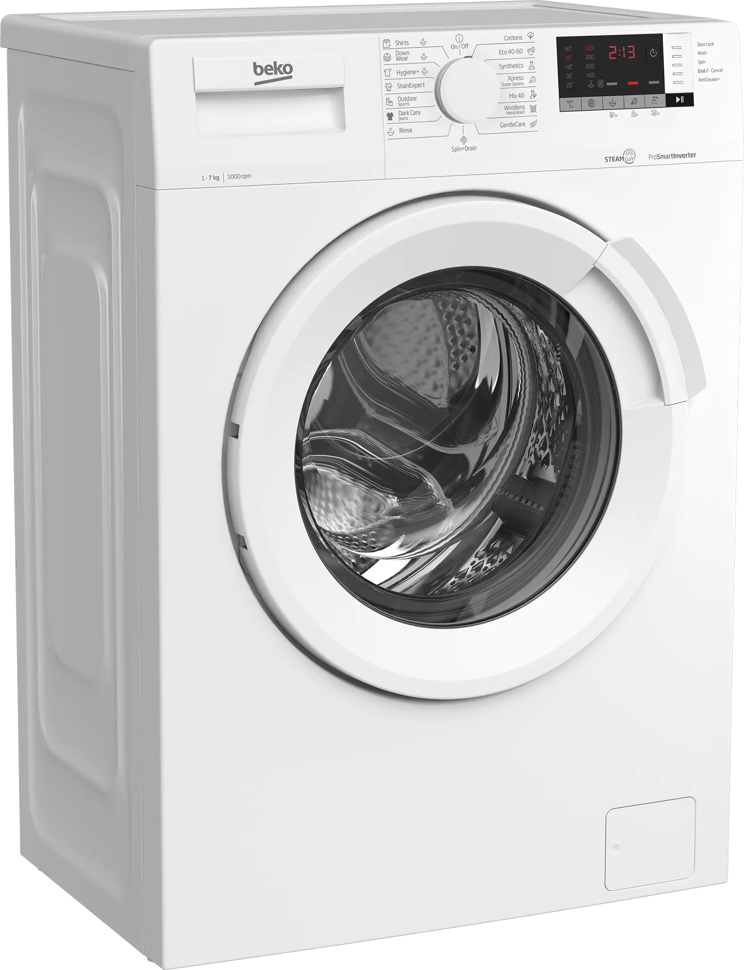 BEKO Mašina za pranje veša WUE 7511D XWW, 7 kg, 1000 rpm, Bela