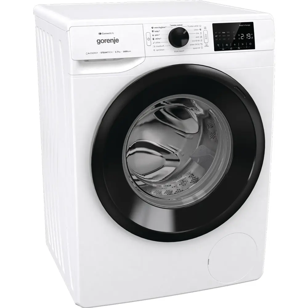 GORENJE Mašina za pranje veša WPNEI74A1SWIFI, 7 kg, 1400 rpm, Bela