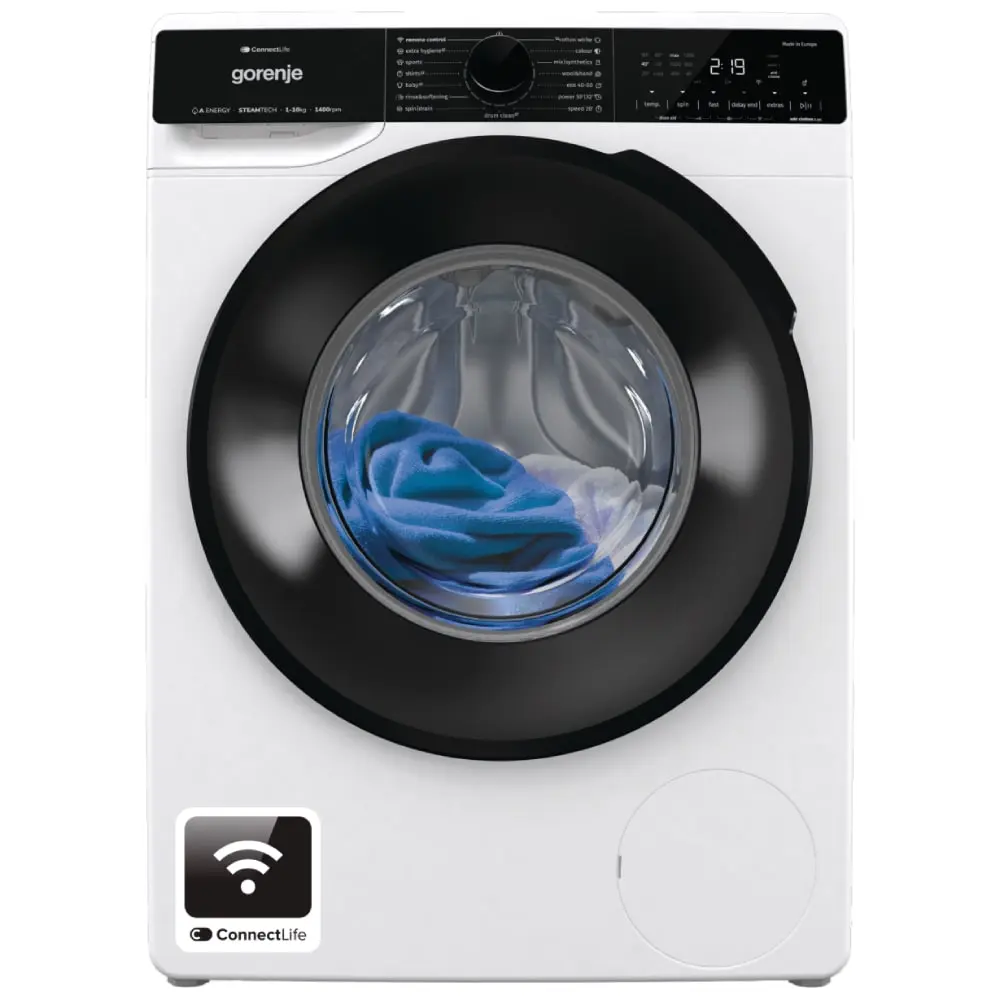 Gorenje WPNA14A3PWIFI Mašina za pranje veša, 10kg, 1400obr/min, Inverter motor, Bela