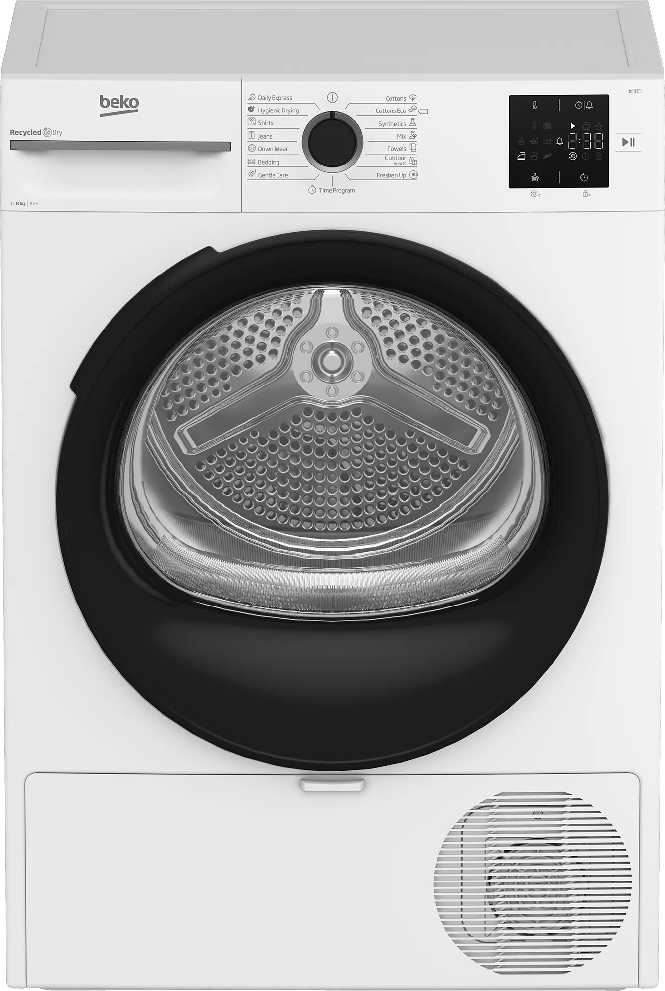 BEKO Mašina za sušenje veša BM3T38230V, 8 kg, Bela