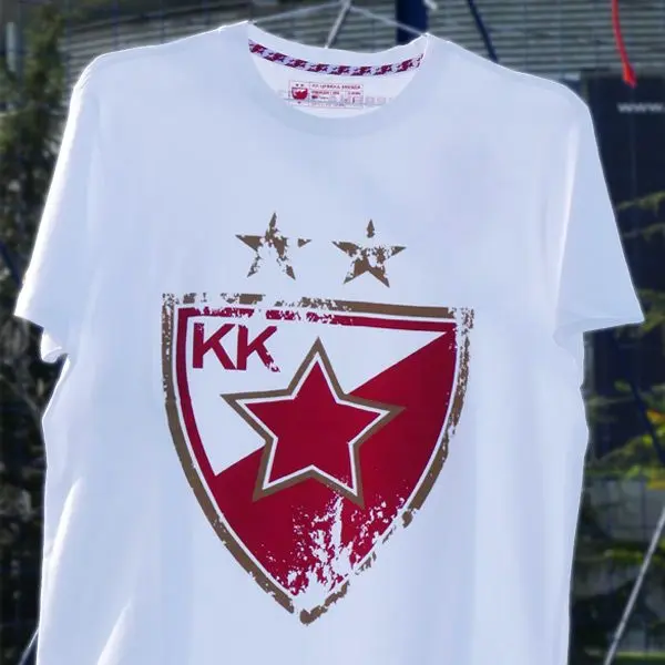 KK Crvena Zvezda Majica Grb, Bela