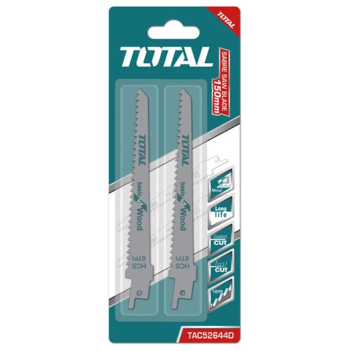 Total TAC52644D testerice za recipro testeru za drvo 2kom 150mm