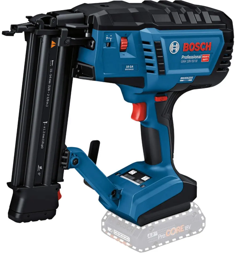 Bosch Akumulatorski pištolj za eksere GNH 18V-50 M Professional 18V, Solo bez baterije i punjača 0601482400