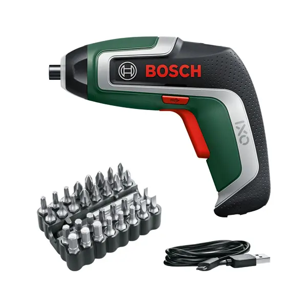 Bosch Akumulatorski odvrtač IXO 7 set bitova 06039E000B