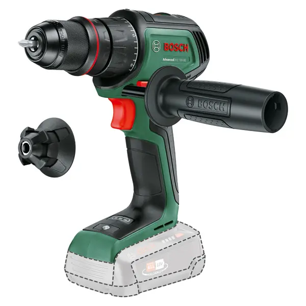 Bosch Akumulatorska bušilica-odvrtač AdvancedDrill 18V-80 QuickSnap, bez baterije i punjača 06039E2000