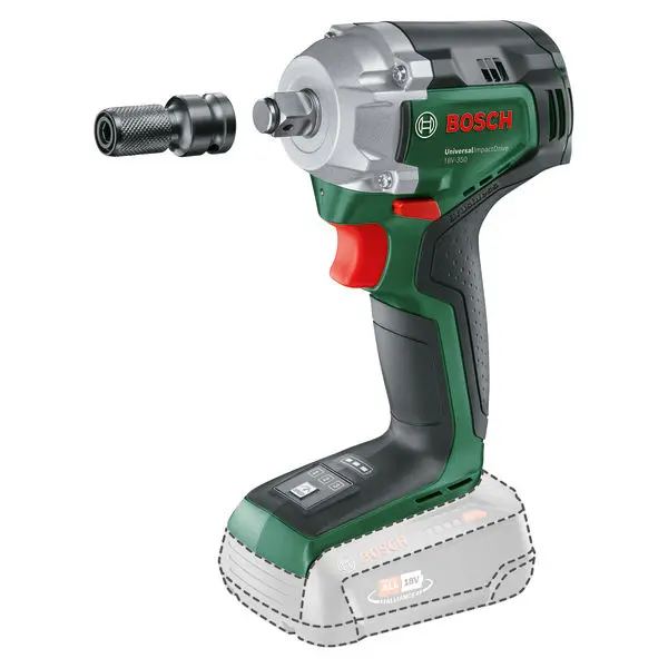 Bosch Akumulatorski udarni odvrtači UniversalImpactDrive 18V-350, bez baterije i punjača 0603980304