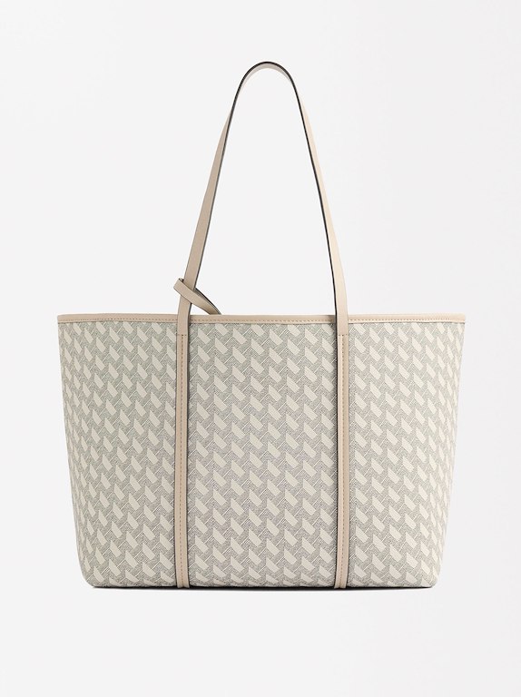 Printed Shopper Bag