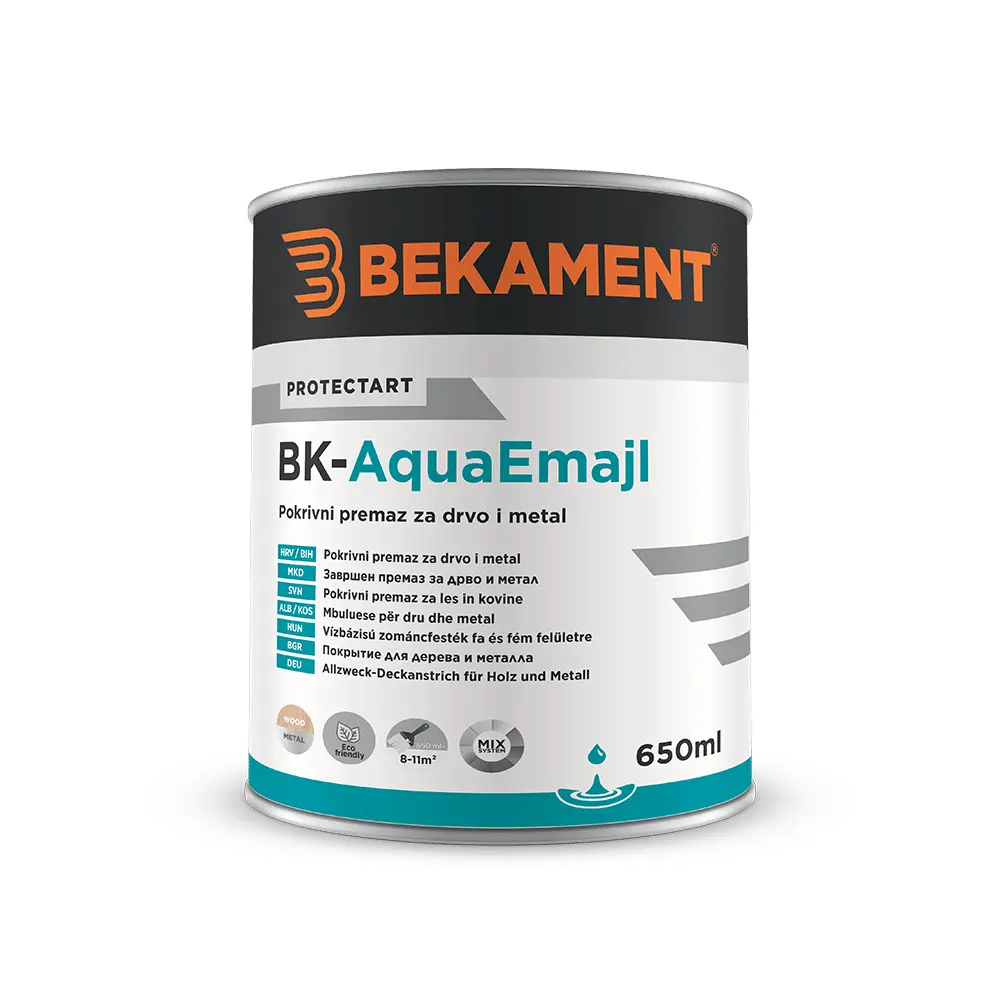 BEKAMENT Premaz za metal 3u1 A12861 BK-metal 3u1 RAL 7038, 0.75l, Siva