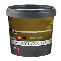 JUB Boja za fasadu DECOR ACRYCOLOR 5001, 0.75l, Zlatne boje