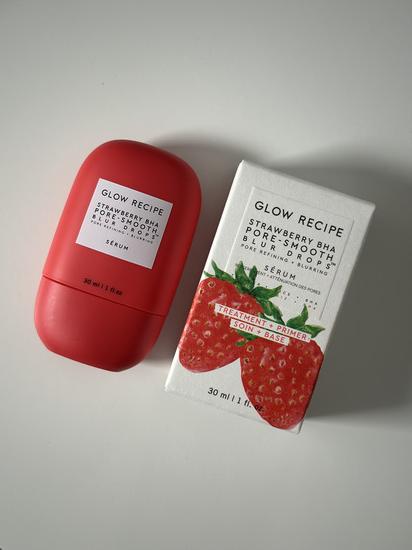 NOVO, Glow Recipe strawberry bha pore blur drops