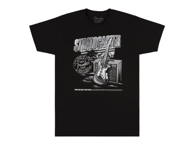 Fender Stratocaster 70th Anniversary Tee Size M