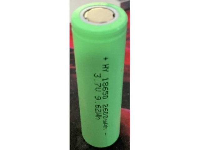 EG-BA-18650/2600 GEMBIRD Lithium-ion 18650 battery, protected, 2600 mAh qe-cam