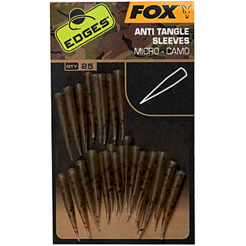 FOX EDGES CAMO MICRO ANTI TANGLE SLEEVES x 25 (CAC768) 54991