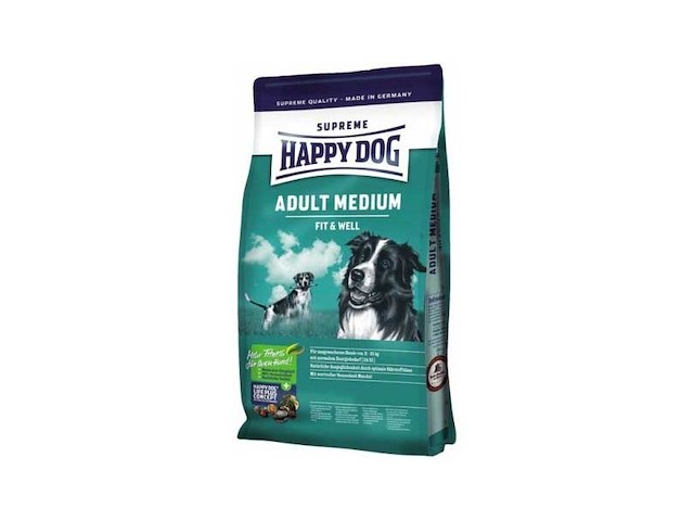 Hrana za pse Happy Dog Supreme Fit n Well Adult Medium 12,5kg