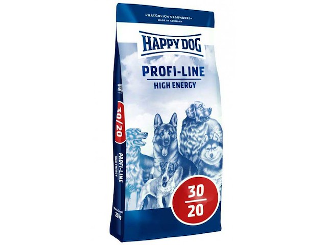 Hrana za pse Happy Dog Profi Line High Energy 30-20 pakovanje 20kg