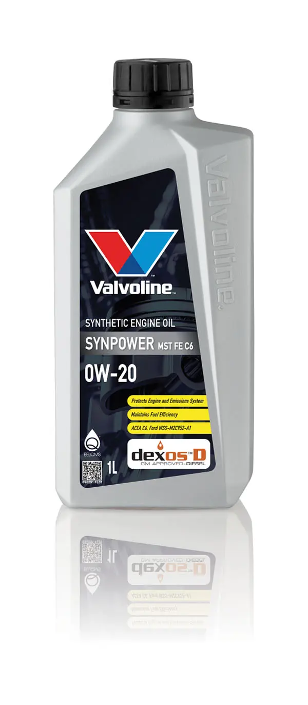 VALVOLINE Motorno ulje Synpower, MSTFE C6, 0W20, 1l